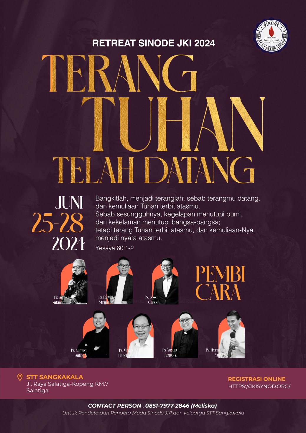 Our Beginnings – JKI Synod